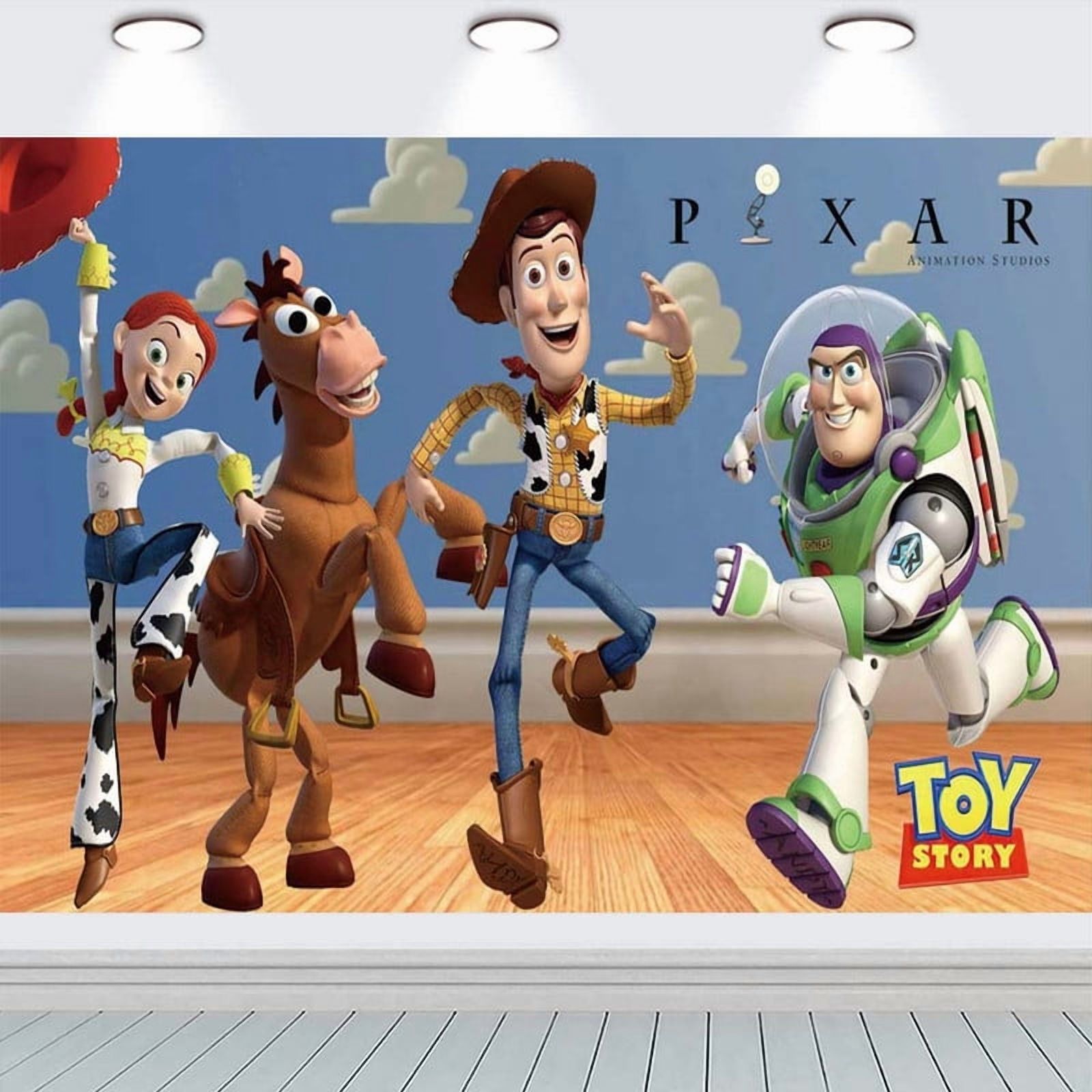 toy story Backdrop Banner Party Supplies Poster Movie Theme Background ...