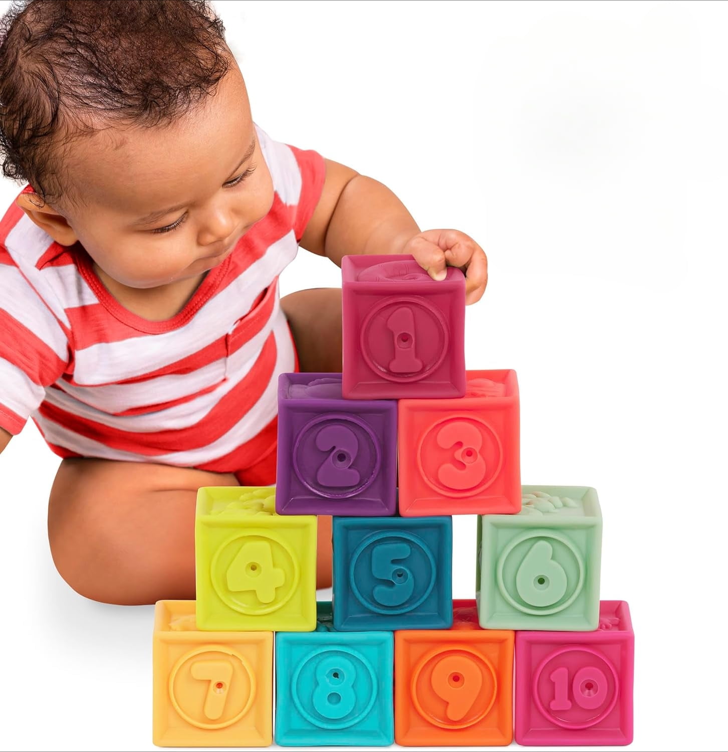 toys – Baby Blocks – Stacking & Building Toys For Babies – 10 Soft ...