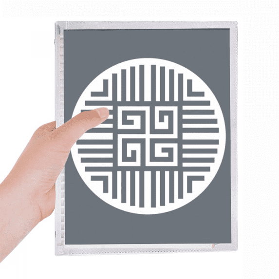 traditional four blessings china symbol notebook loose diary refillable ...