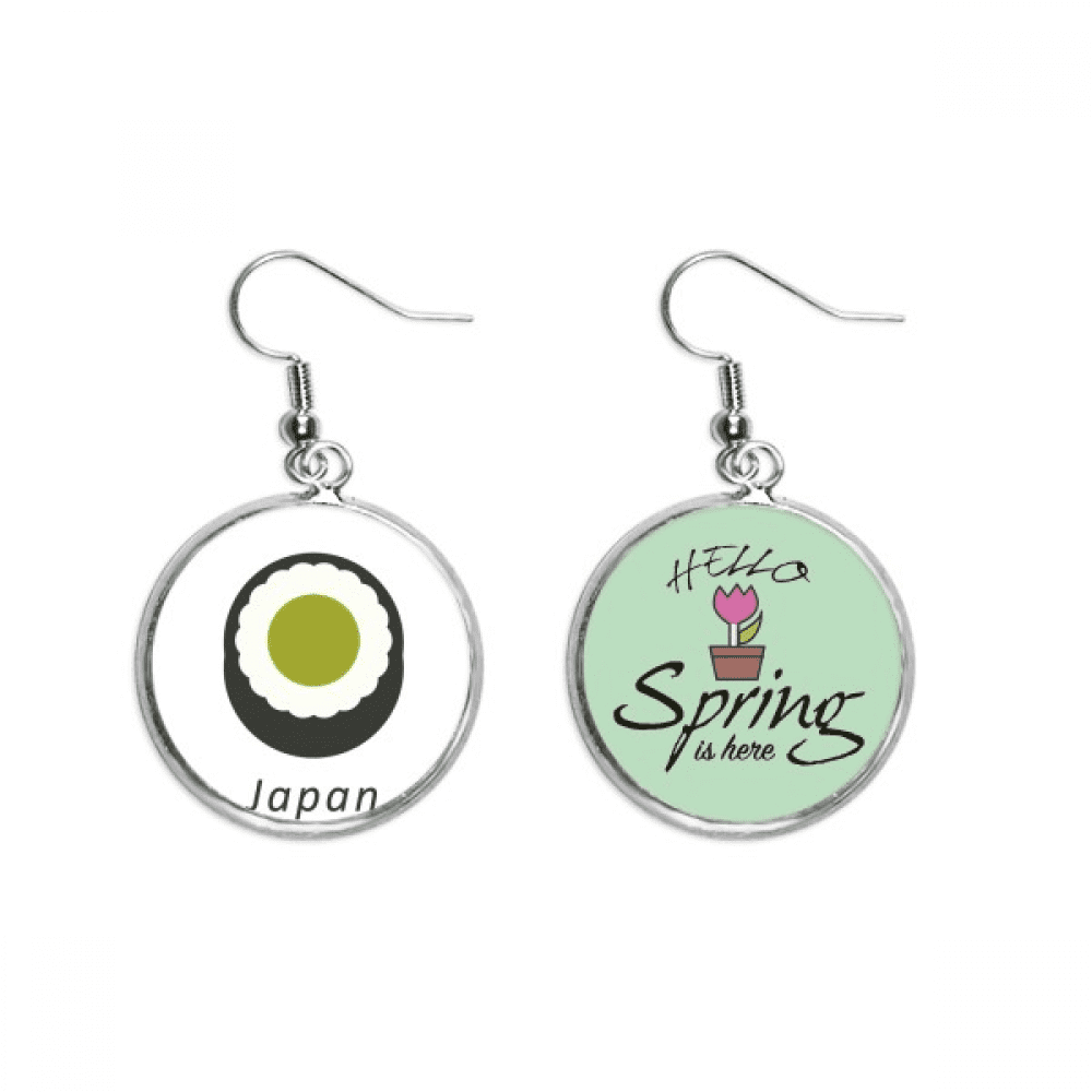 traditional japanese black maki sushi decoration dangle season sp ...