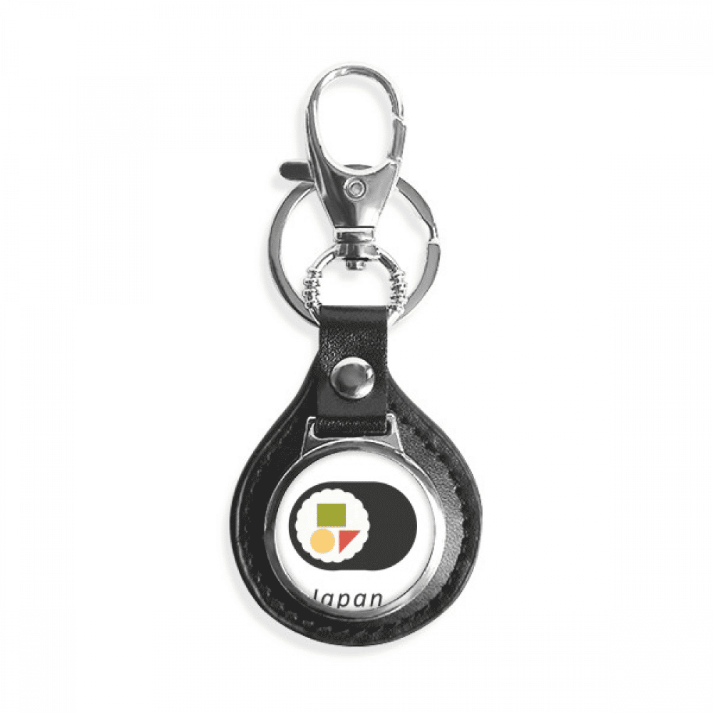 traditional japanese local maki sushi key link chain keyholder finder ...