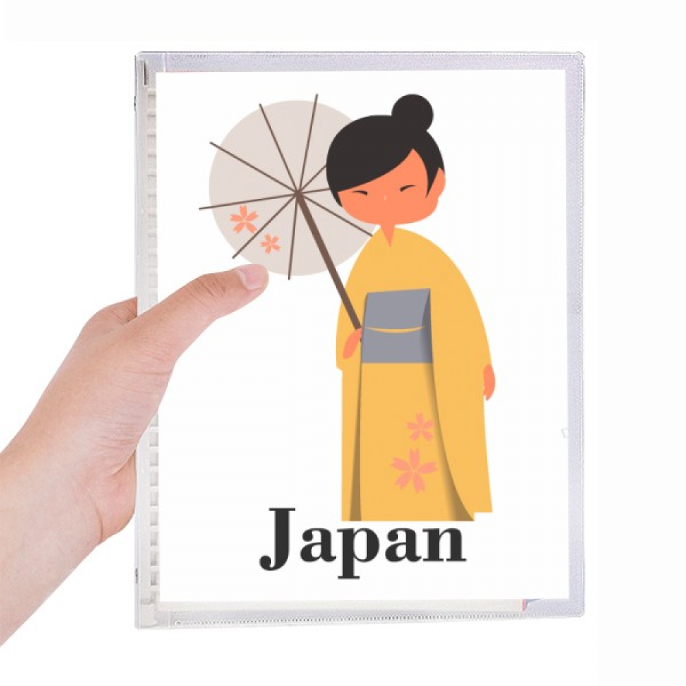 traditional japanese women dress code notebook loose diary refillable ...