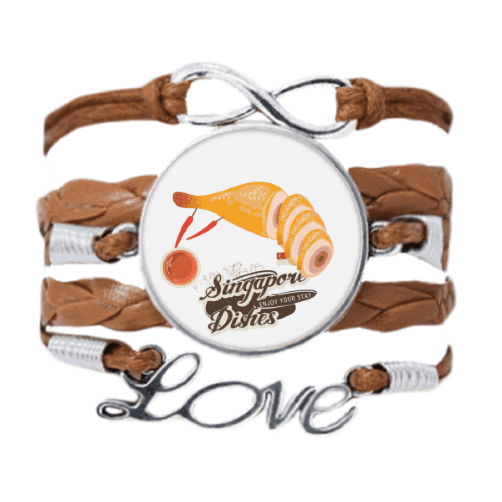 traditional singapore hainanese chicken bracelet love chain ornament ...