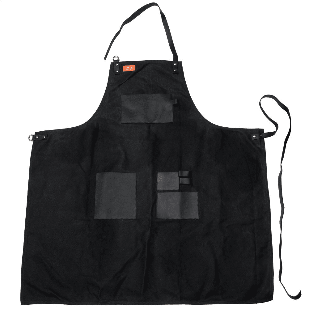 traeger grills app156 black canvas and leather xl grill apron, extra ...