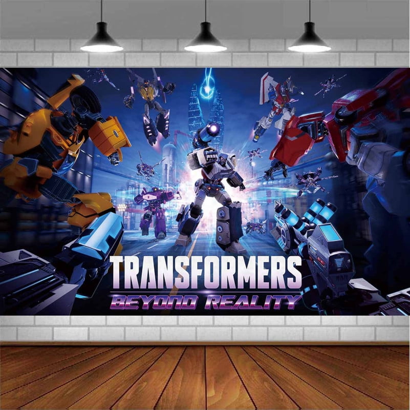 transformers rescue bots Backdrop Banner Party Supplies Poster Movie ...
