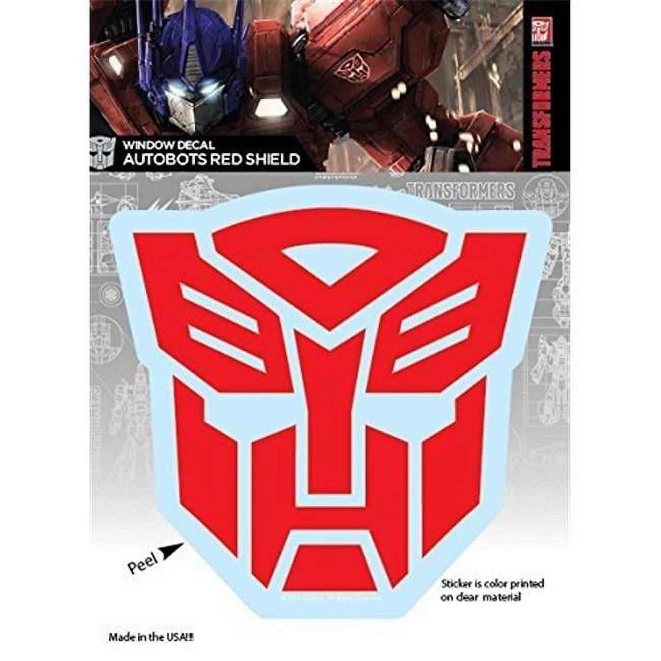 transformers st tf auto02 autobots shield logo car window decal sticker ...