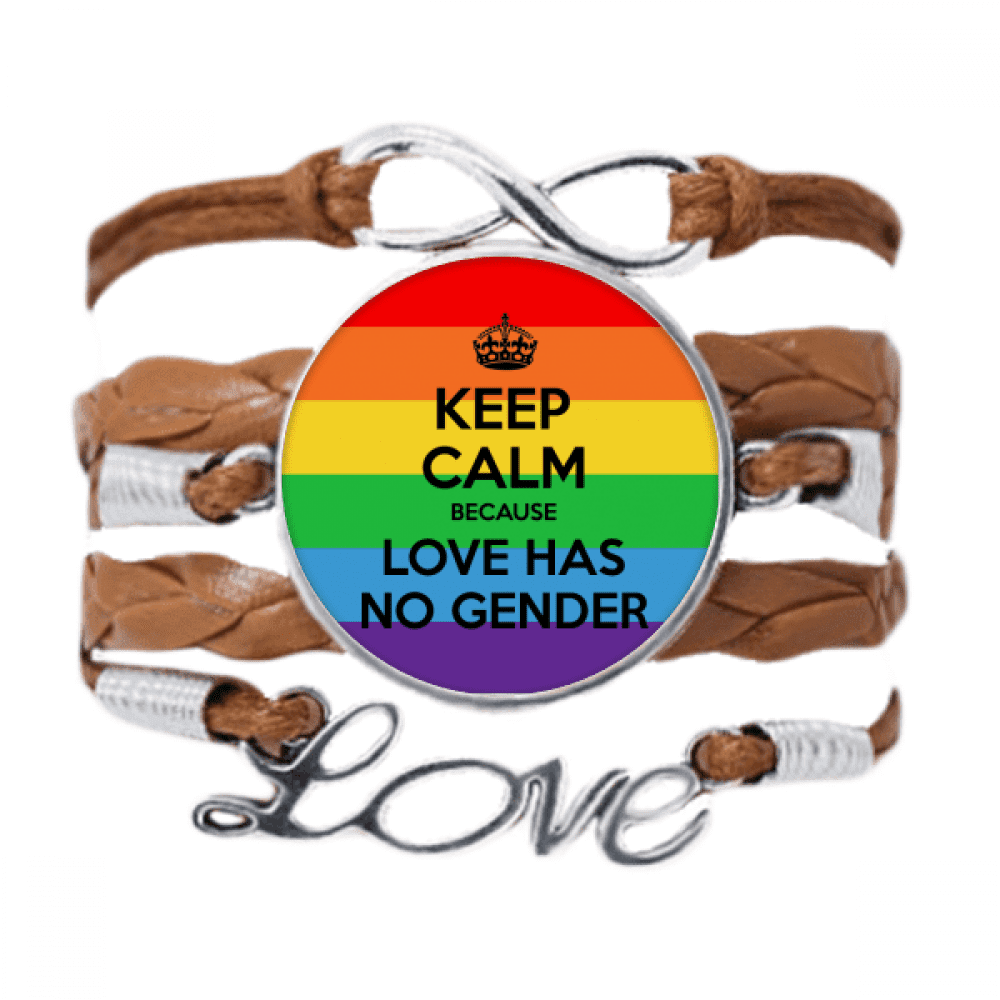 transgender bisexuals lgbt bracelet love chain ornament wristband ...