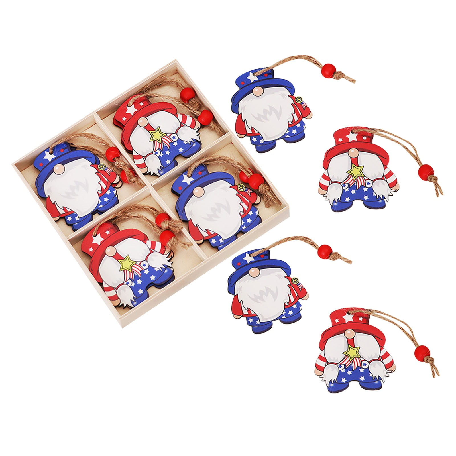 Easter Tree Topper Hangs Fourth Of July Ornaments Patriotic Tree ...