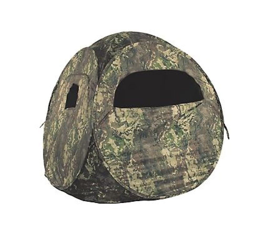 treeline TSCSS2-CH 2-Person Polyester Cube Spring Steel Deer Blind ...