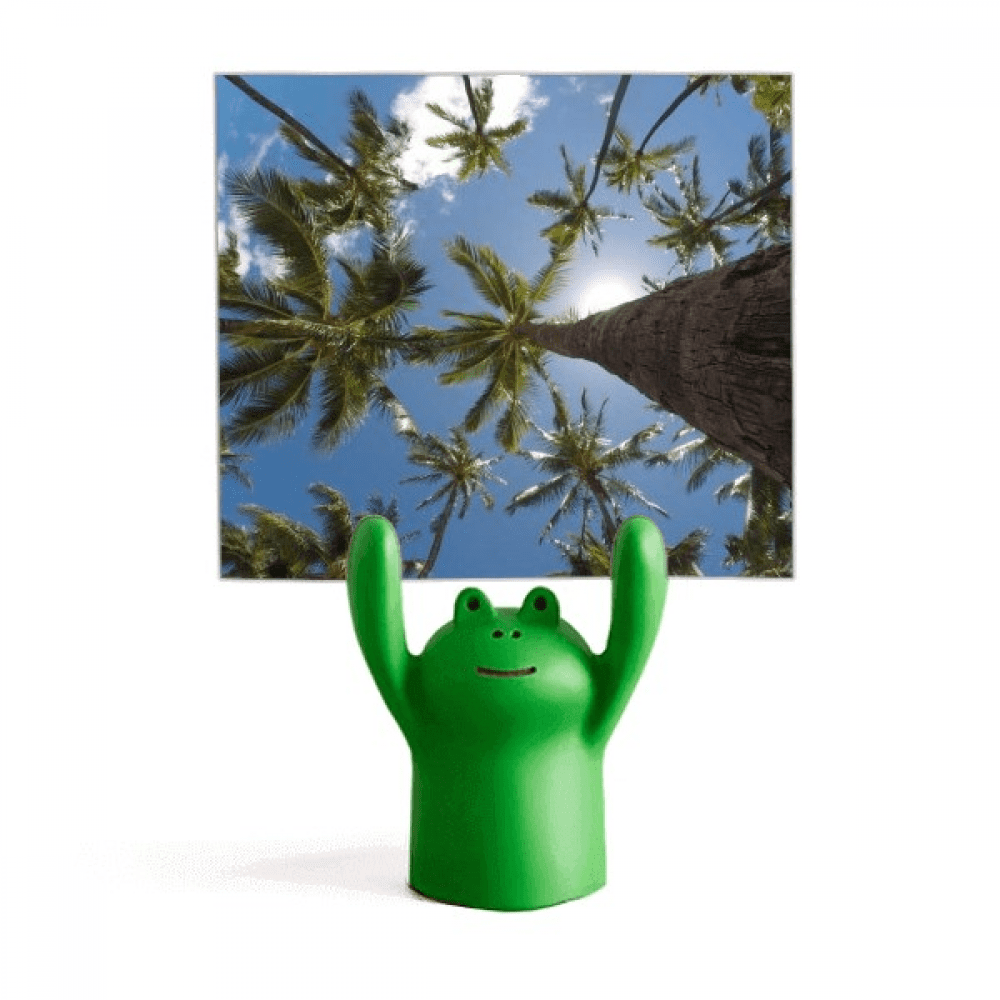 trees sunshine blue art deco fashion Memo Holder Cartoon Animal Frog ...