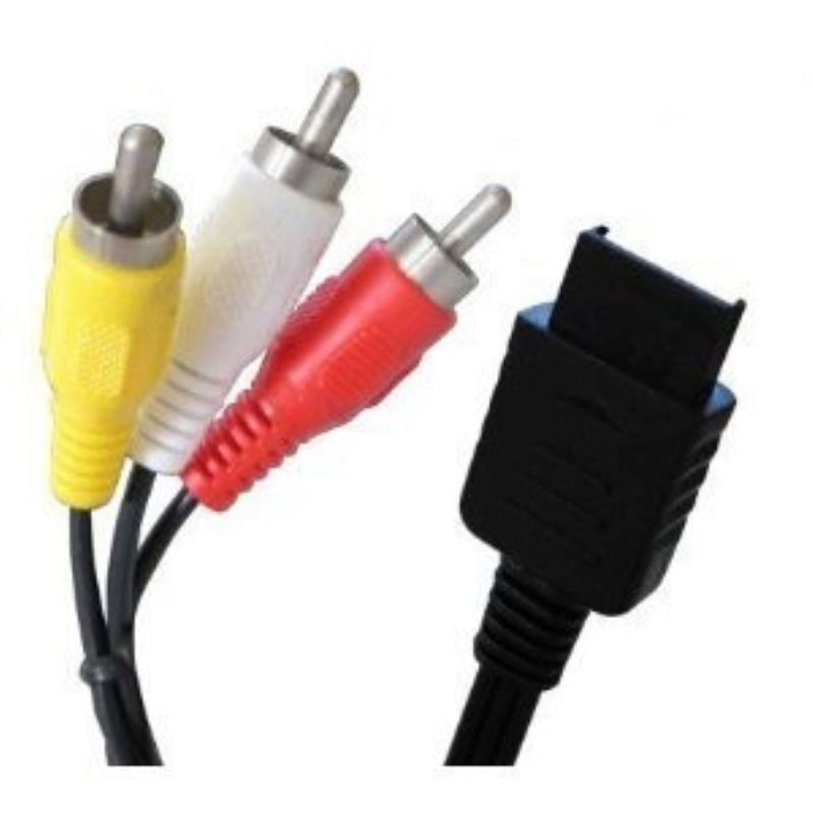 trenro av to rca cable compatible with playstation/ps2/ps3/psx ...