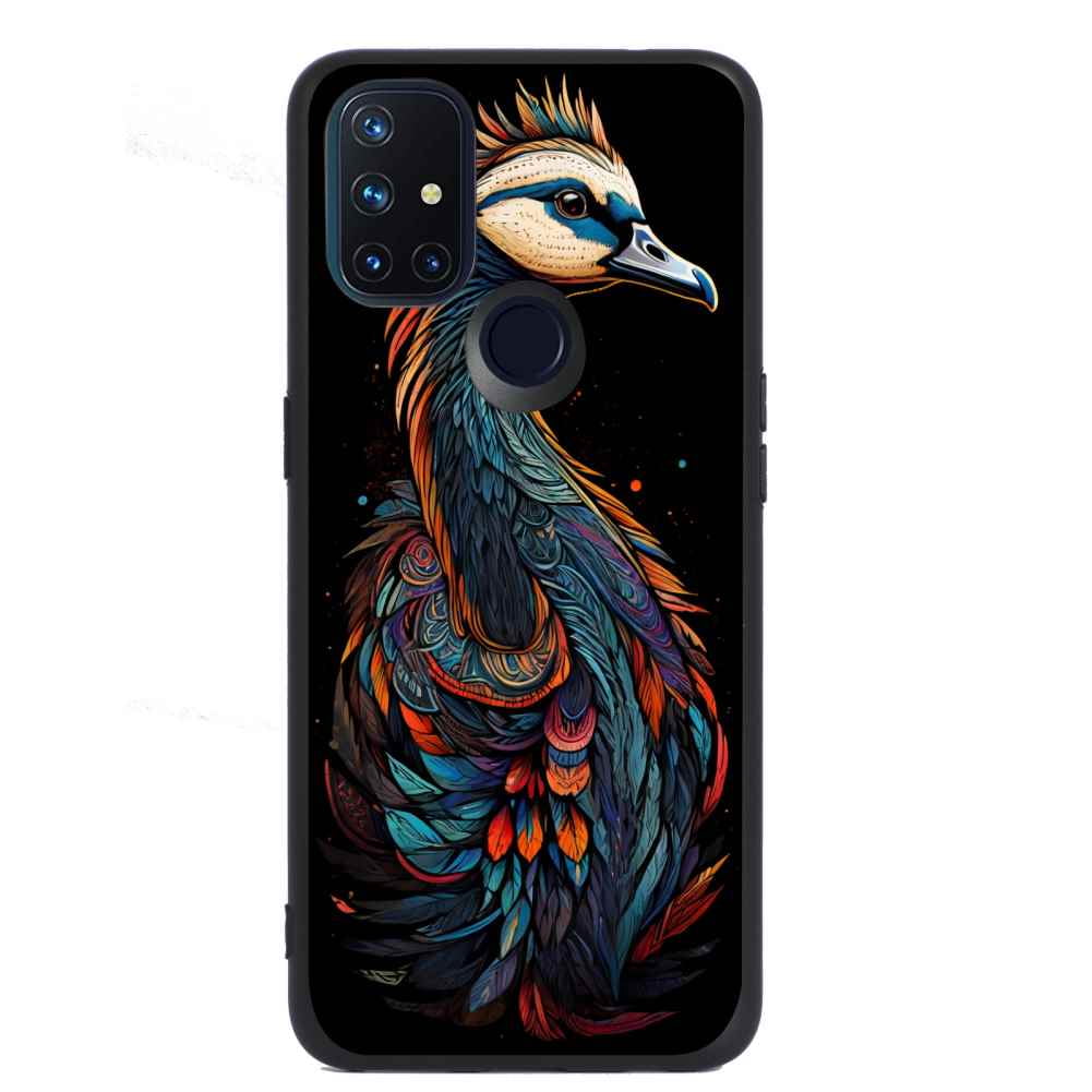 tribal-Goose-with-feathers phone case for OnePlus Nord N10 for Women ...