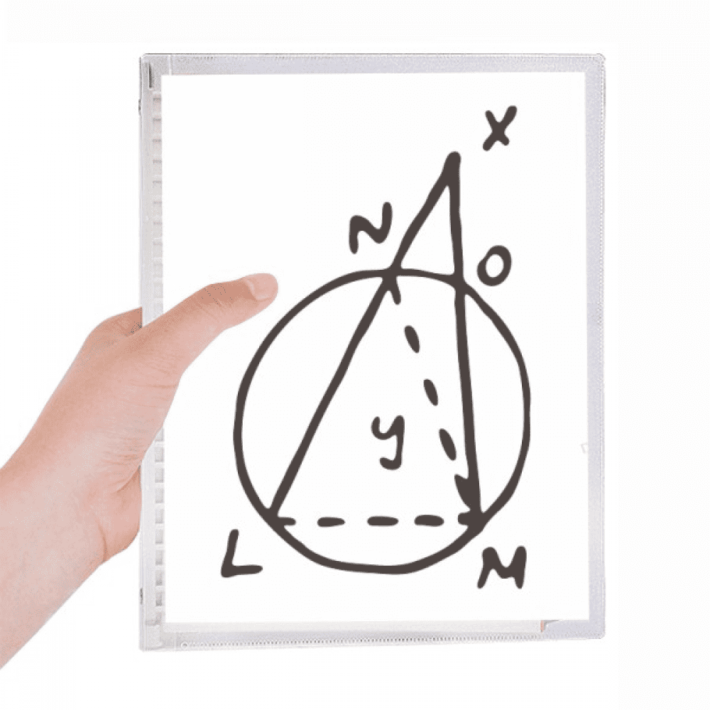 trigonometric mathematics vector illustration notebook loose diary ...
