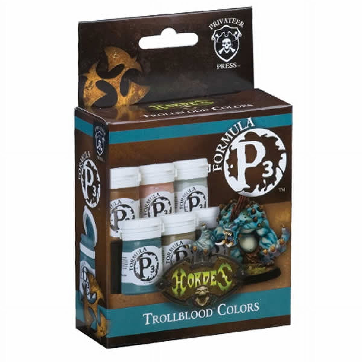 Privateer Press Formula P3 Trollblood Colors Paint - Walmart.com