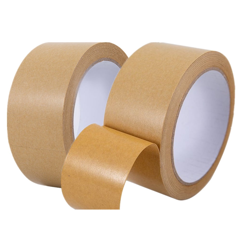 trrcylp Brown Kraft Paper Tape 2.4'' X 328Ft Writable Non Coated ...