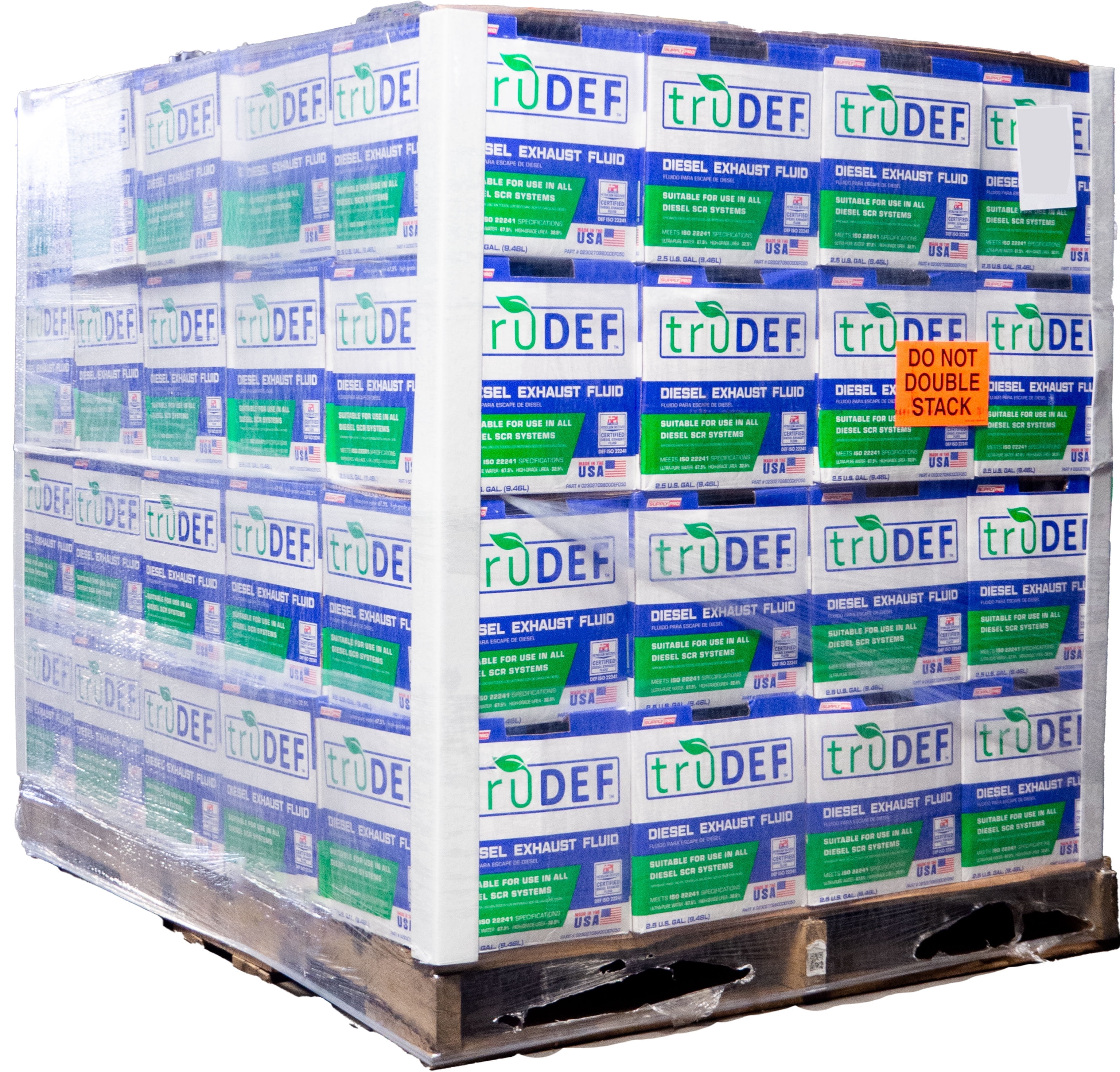 truDEF Diesel Exhaust Fluid 2.5 Gallon Squat Box Pallet - 80 Cases ...