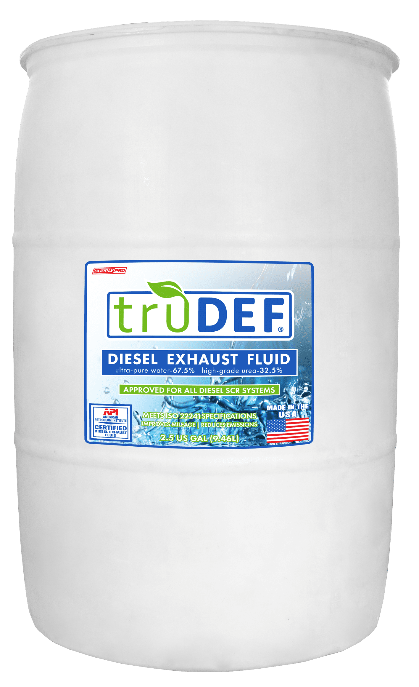 truDEF Diesel Exhaust Fluid - 55 Gallon Drum | Emission Compliance for ...