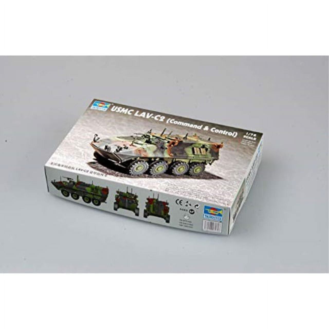 trumpeter 1/72 usmc lav-c2 light armored command and control vehicle ...