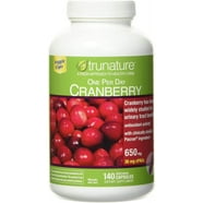 TheraCran One Vegan Dietary Cranberry Extract Pills, 36mg PACs, 90 Day ...