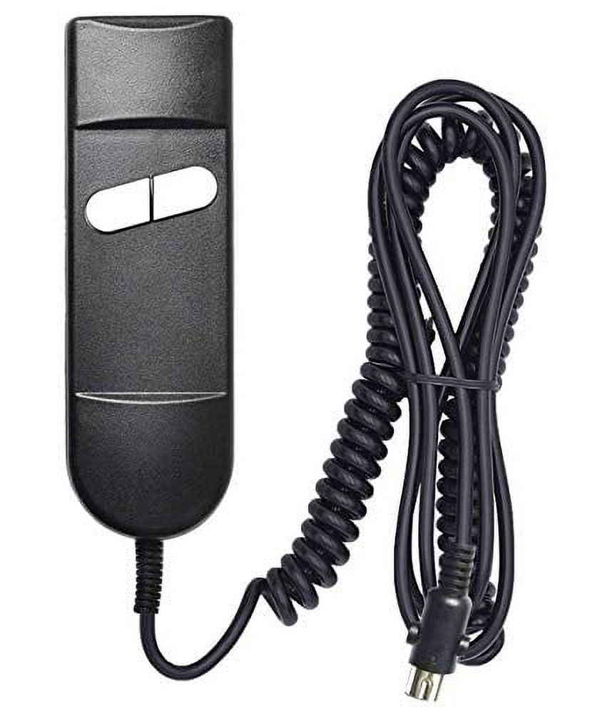 ttmagic Remote Hand Control with 2 Button 5 Pin Plug Connection for Power Recliner Okin Lift ...