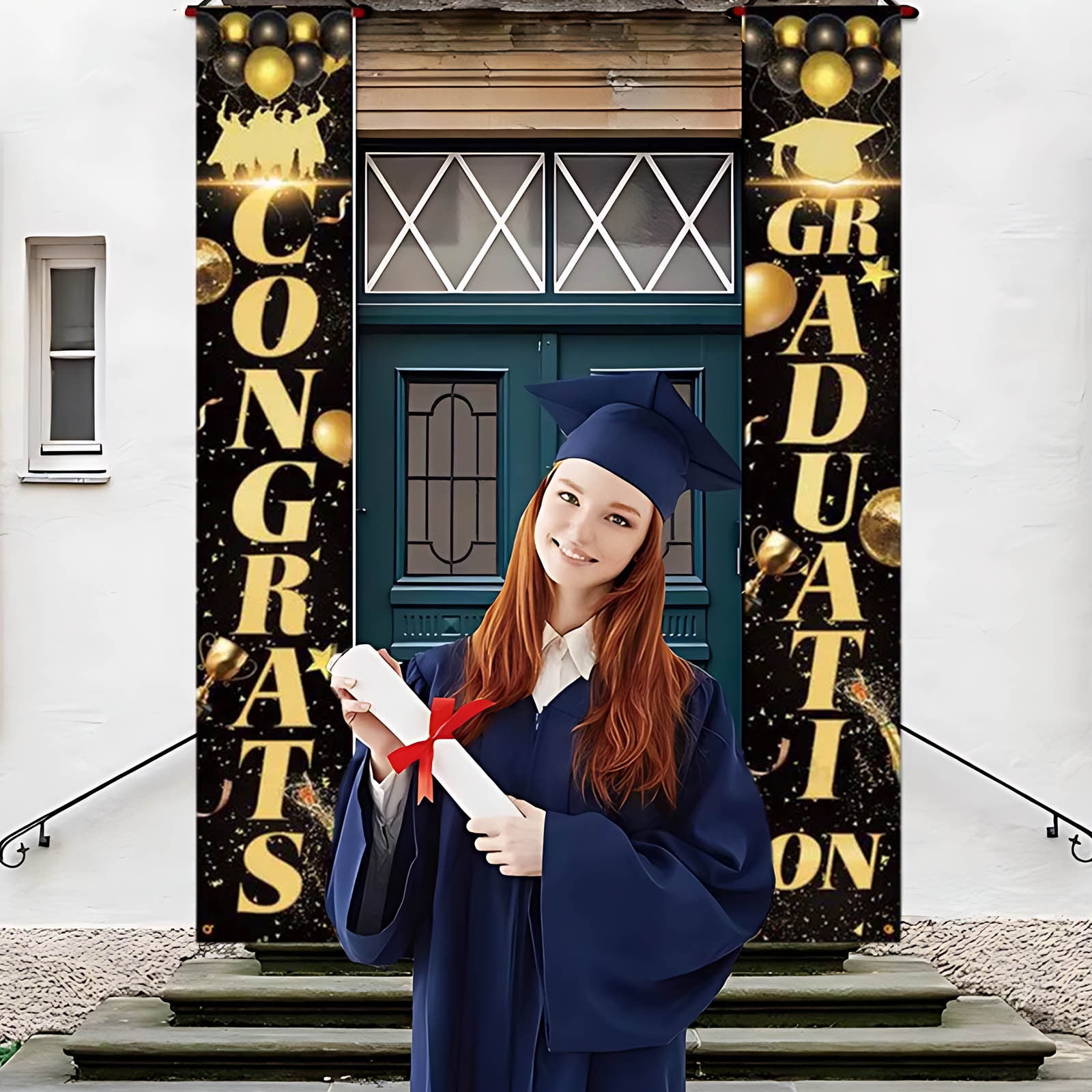 tupukom Graduation Decorations Decorations Graduation 2025 Banners Door ...