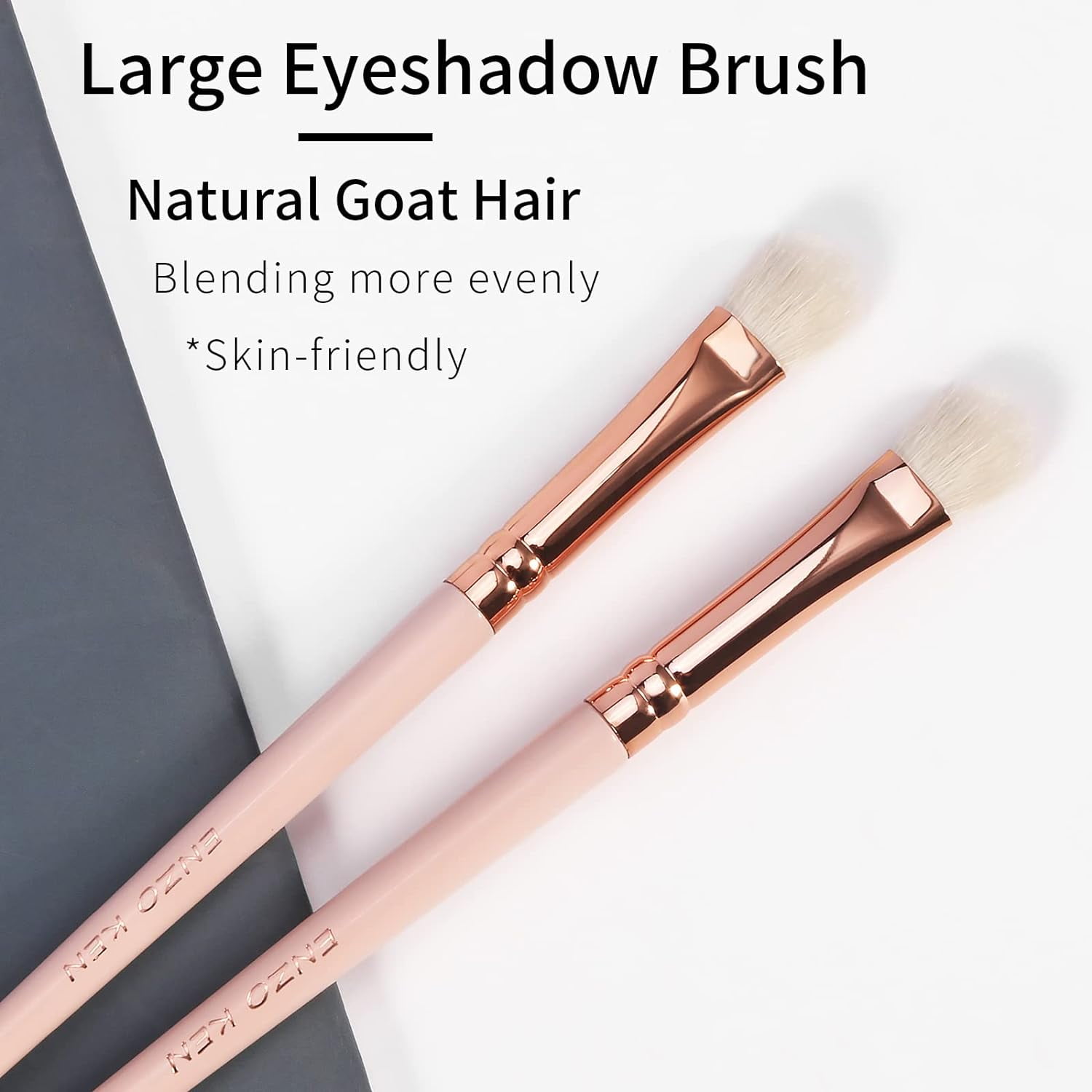 tural Goat Hair Eyeshadow Brush, Large Smudge Eye Shadow Brush, Shader Eye - Walmart.com