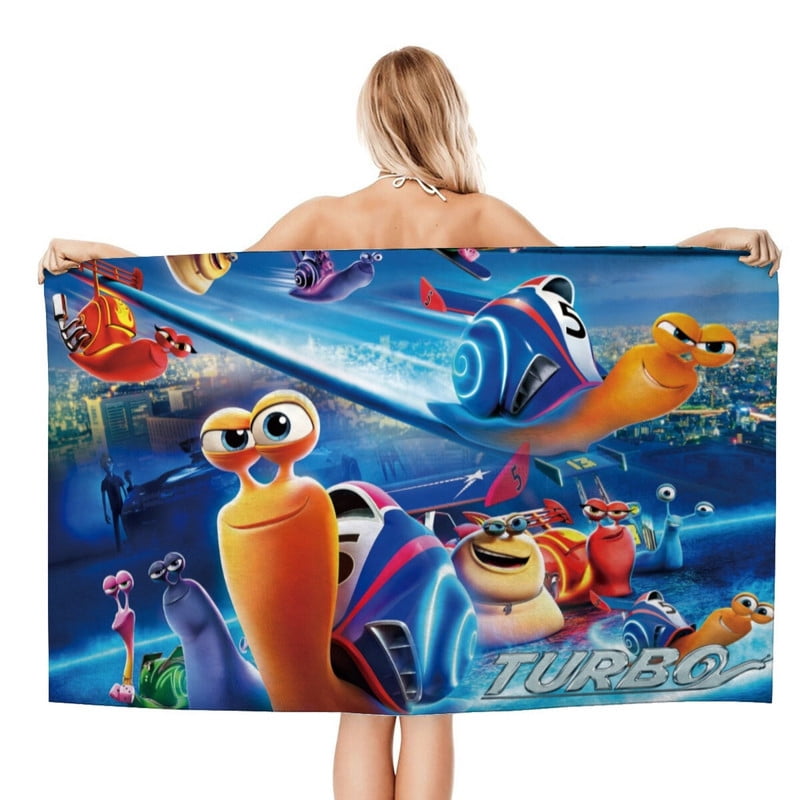 turbo Gifts Beach Towel for Women Girl Birthday Inspired Fan Bath ...