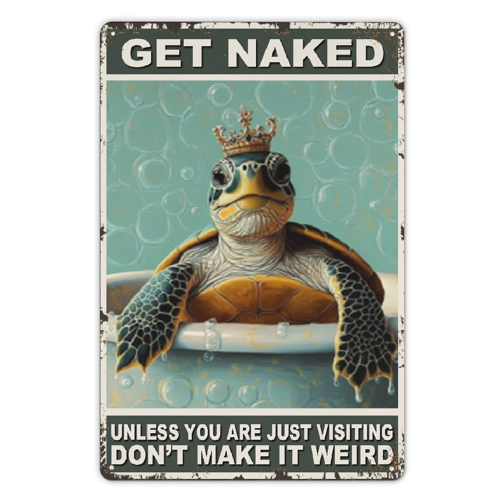turtle crown Metal plaque - Walmart.com