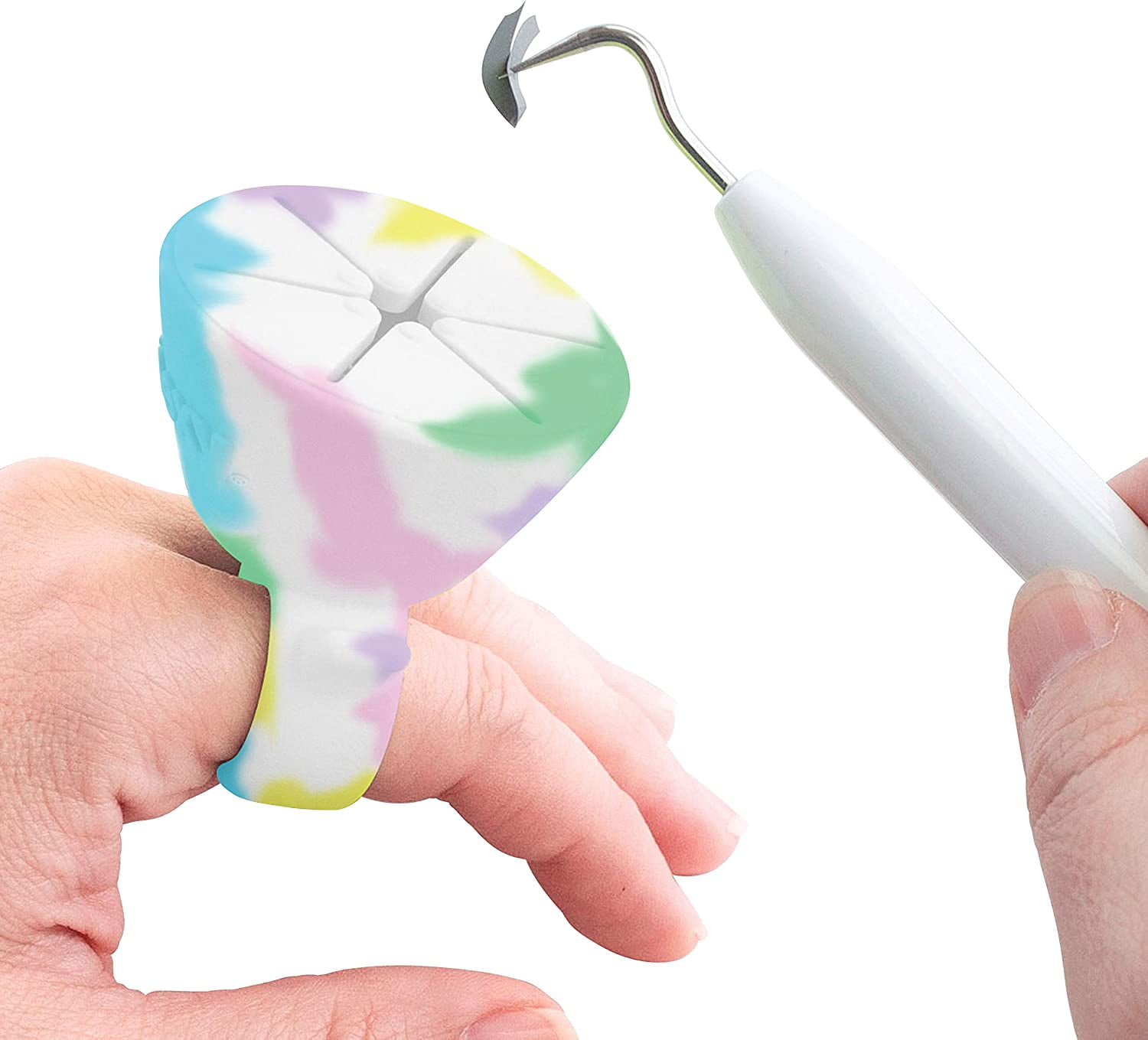 tweexy Craft Vinyl Weeding Scrap Collector Ring for Heat Transfer Vinyl ...