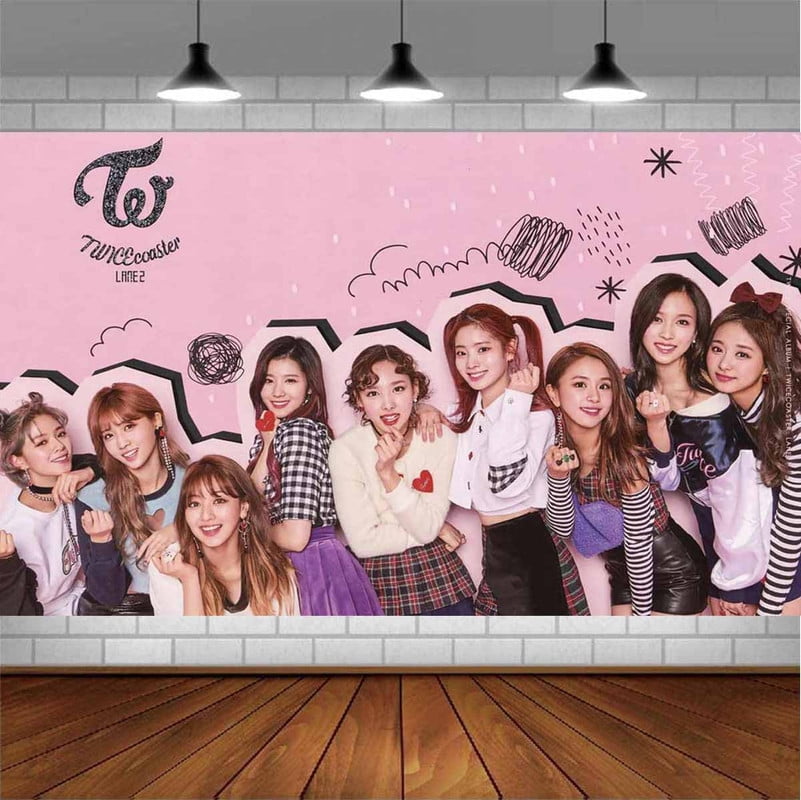 twice Backdrop Banner Party Supplies Poster Movie Theme Background for ...