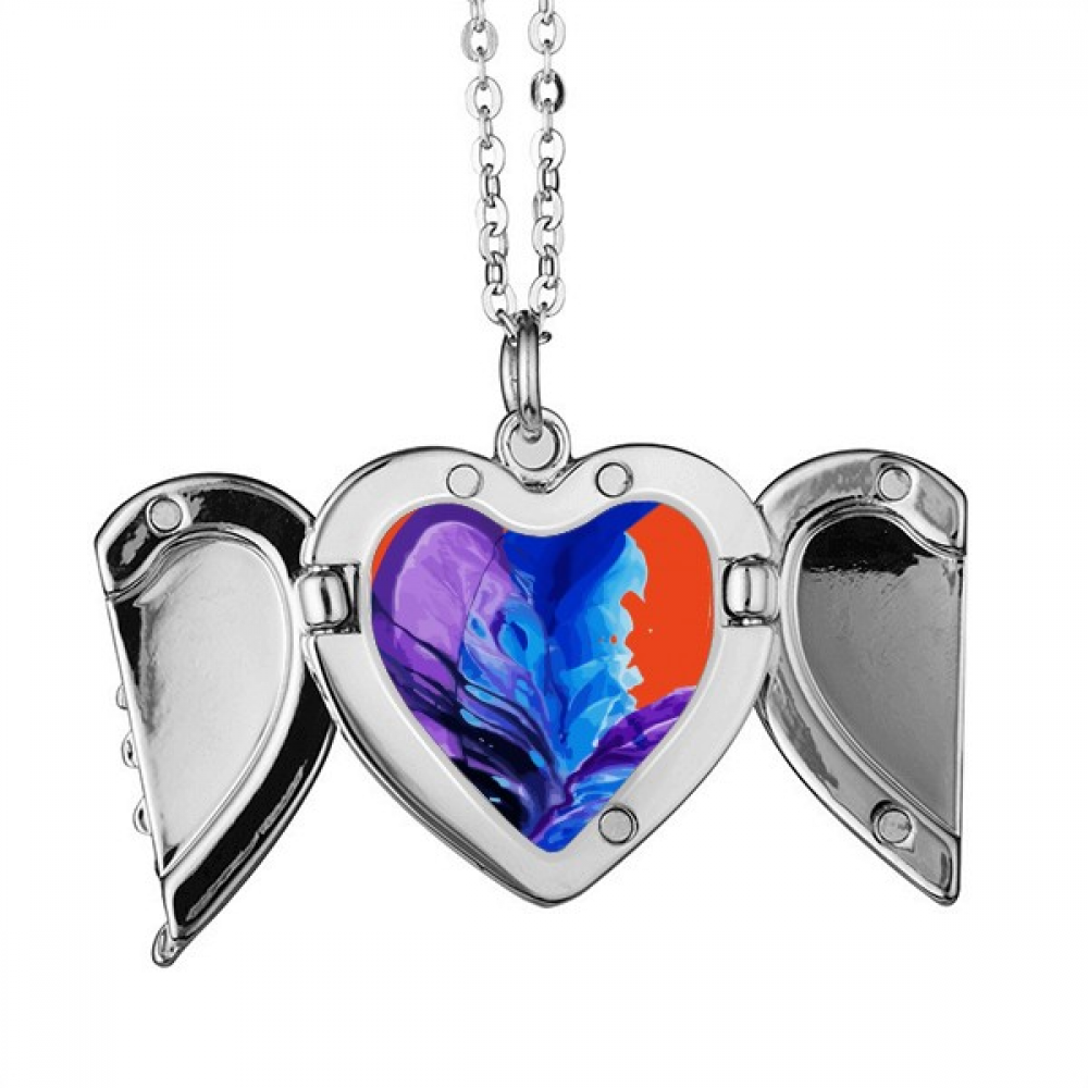 twin flames surround day angel wings necklpendant fashion - Walmart.com