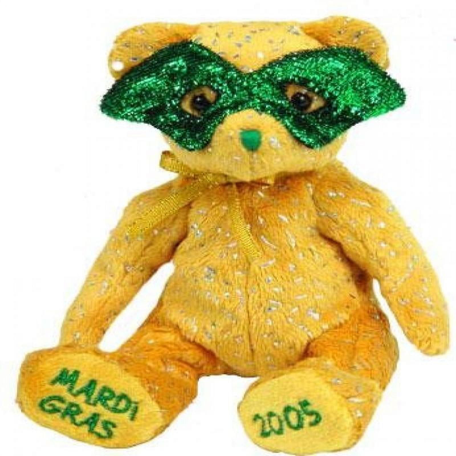 TY Beanie Baby - MASQUE the Mardi Gras Bear (Internet Exclusive ...