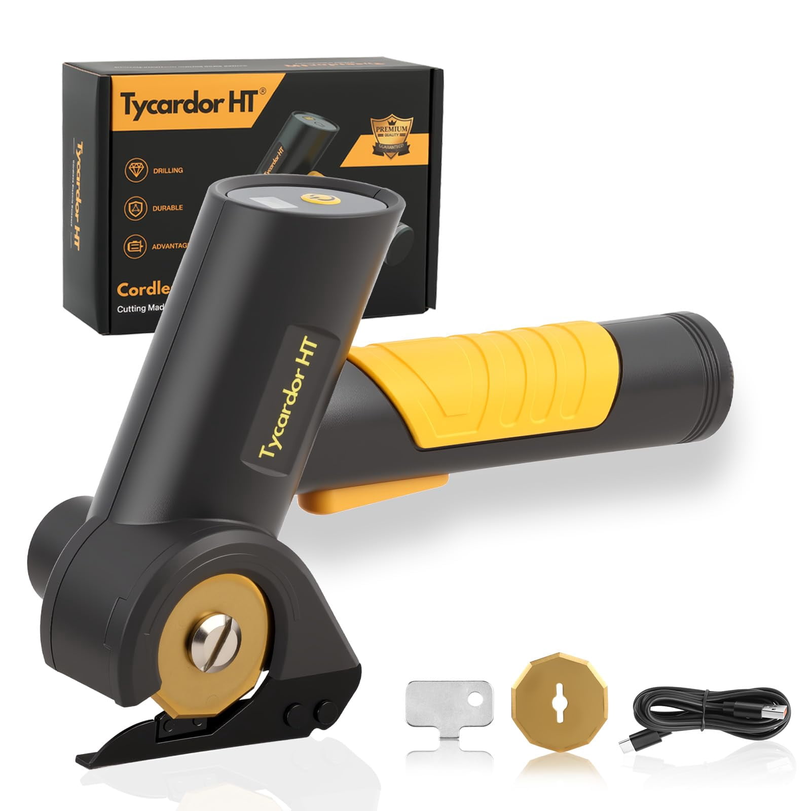 tycardor HT® 4V Cordless Electric Scissors Rechargeable Electric Box ...