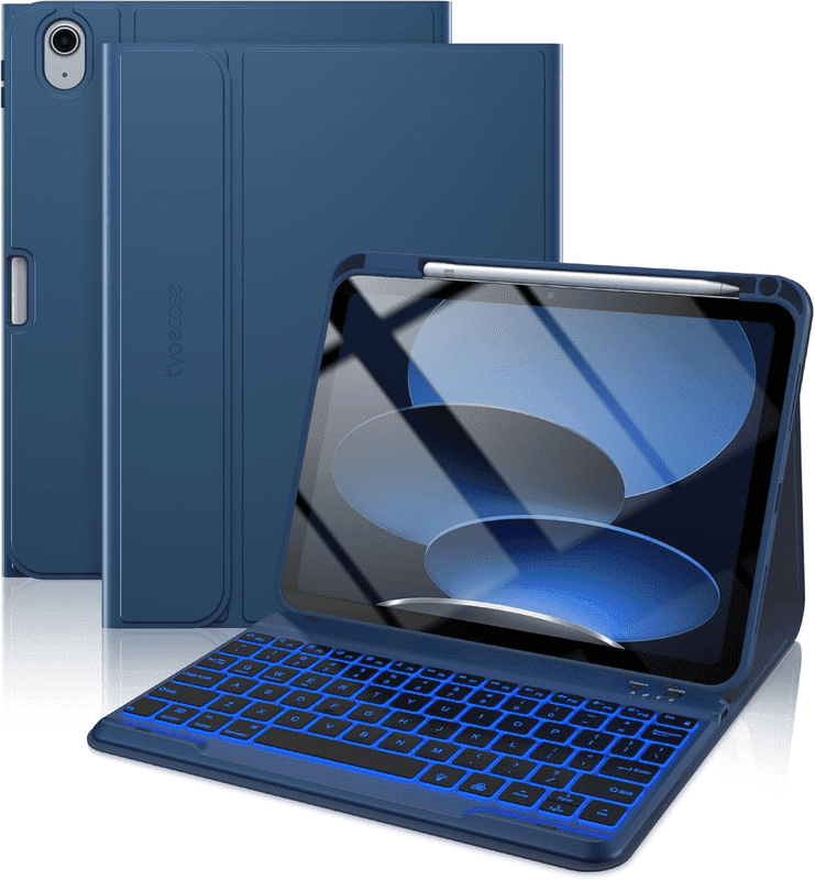 typecase Keyboard Case for iPad 11th (A16, 2025) & iPad 10th Gen 10.9 ...