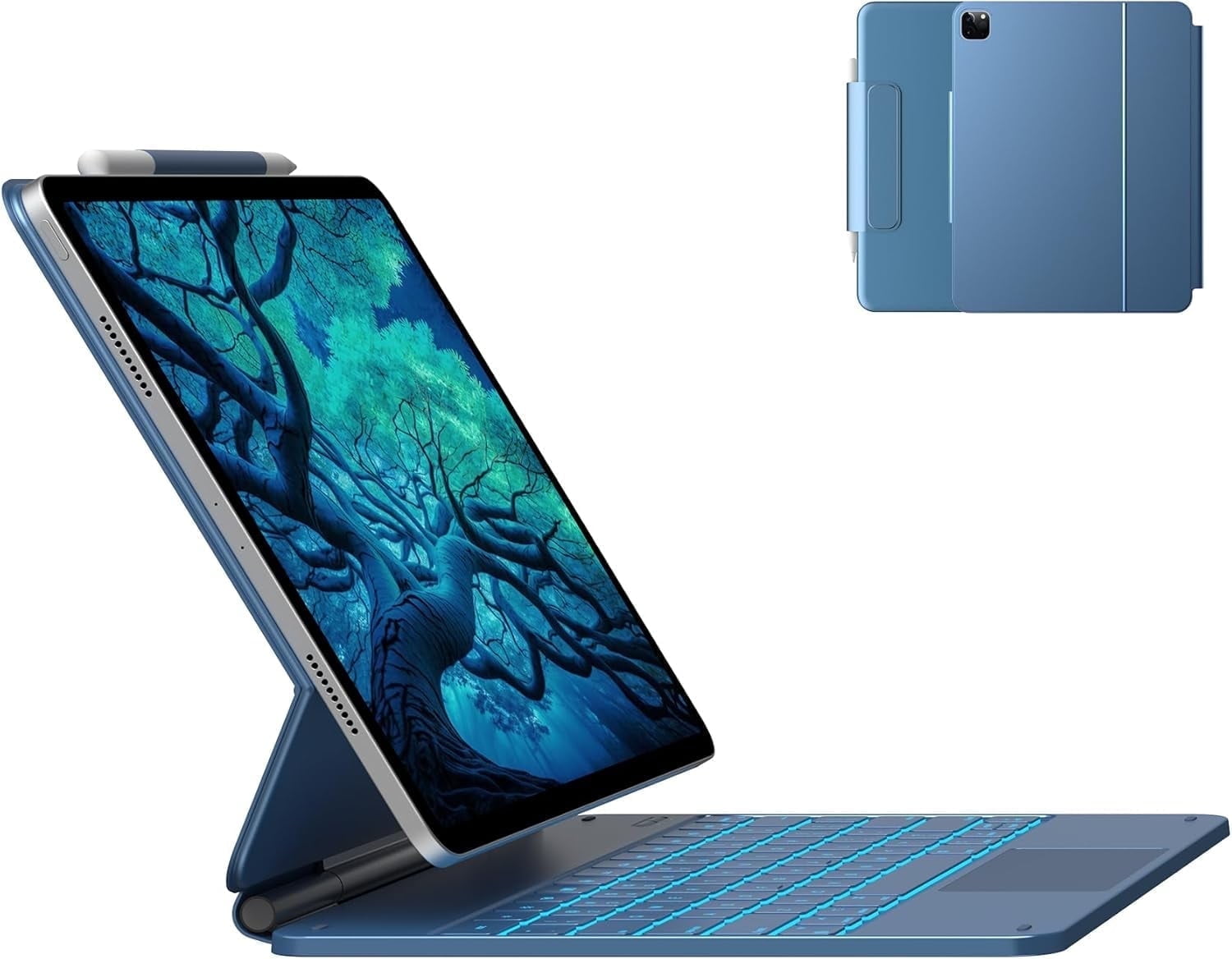 typecase Keyboard Case for iPad Air 13 (M3 2025 / M2 2024), iPad Pro 12 ...