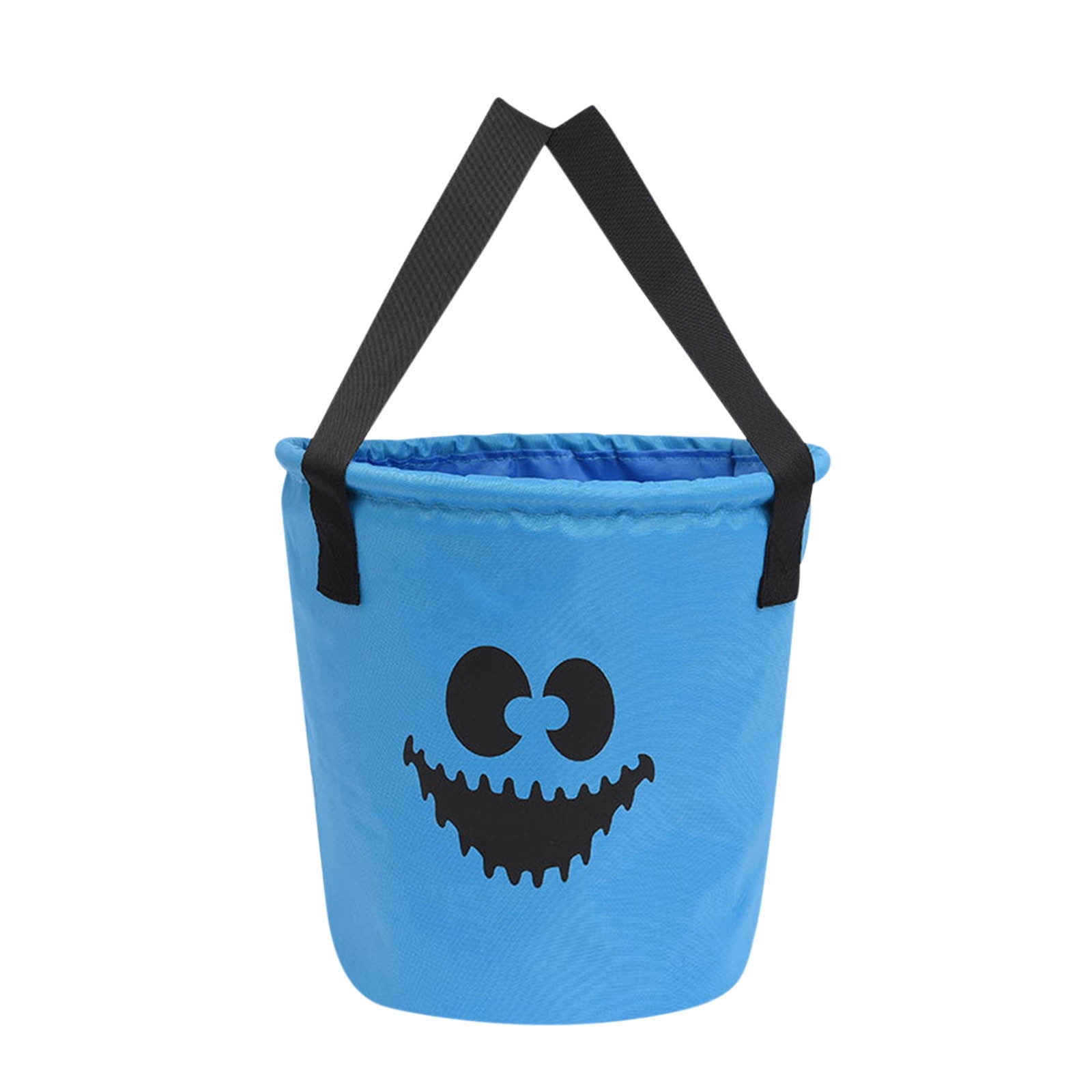 tzyudk Halloween LED Light Up Basket Bag for Kids Candy Collection Tote ...