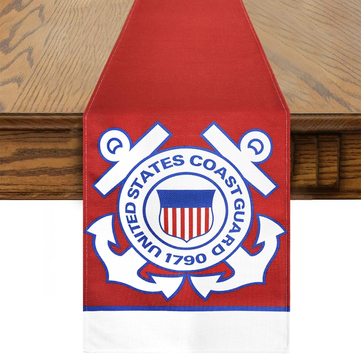 u.s. coast guard table runner,memorial day independence day veterans ...