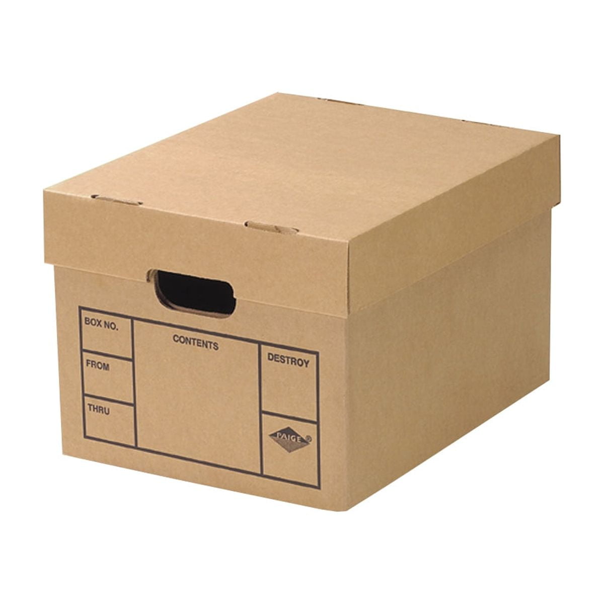 uBoxes File Boxes 200# Strength, Small, 15 x 12 x 10 Inches, 12 Pack ...