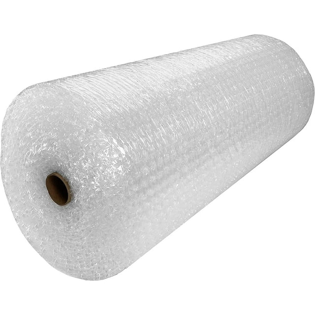 uBoxes Medium Bubble Cushioning Roll 48" Wide x 100 ft - Medium Bubbles ...