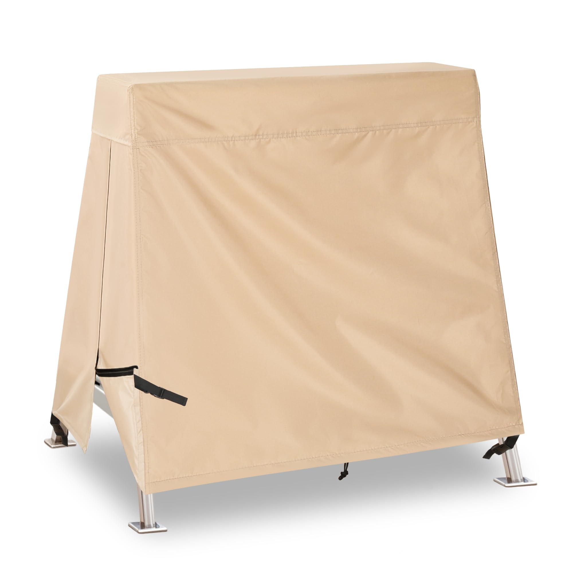 uHousDeco Outdoor Swing Covers for A Frame Patio Swing, 72" L x 55" D x ...