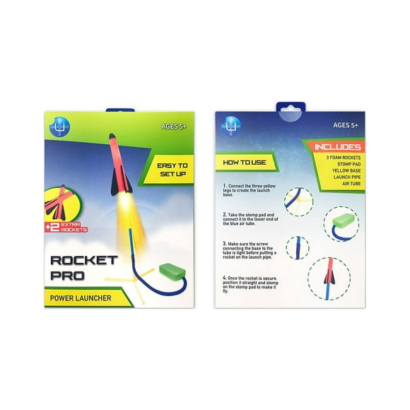 Foot Pump Rocket Launcher Toy