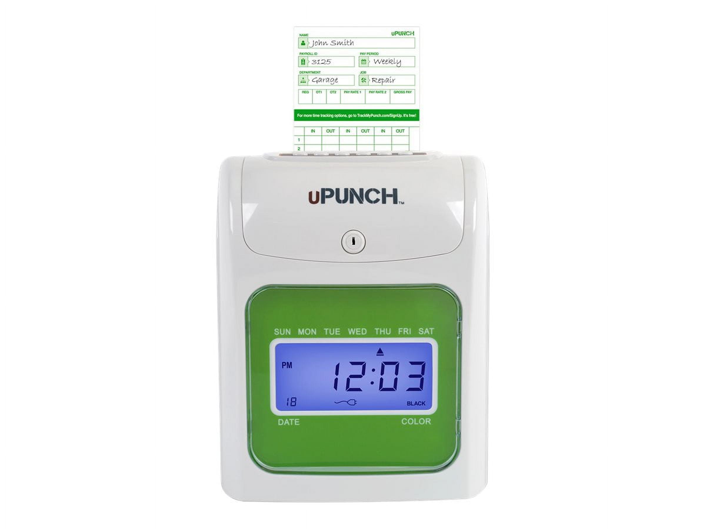 uPunch Electronic Time Clock - Walmart.com