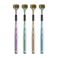6 Reach Toothbrush Crystal Clean FIRM Bristles Hard Toothbrushes with ...