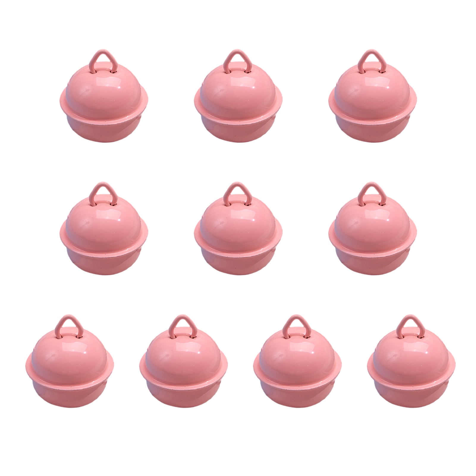 uawhw Metal Bell Charms,10Pcs Christmas Bells Assortment Kit Colorful Bell Charms Metal Craft ...