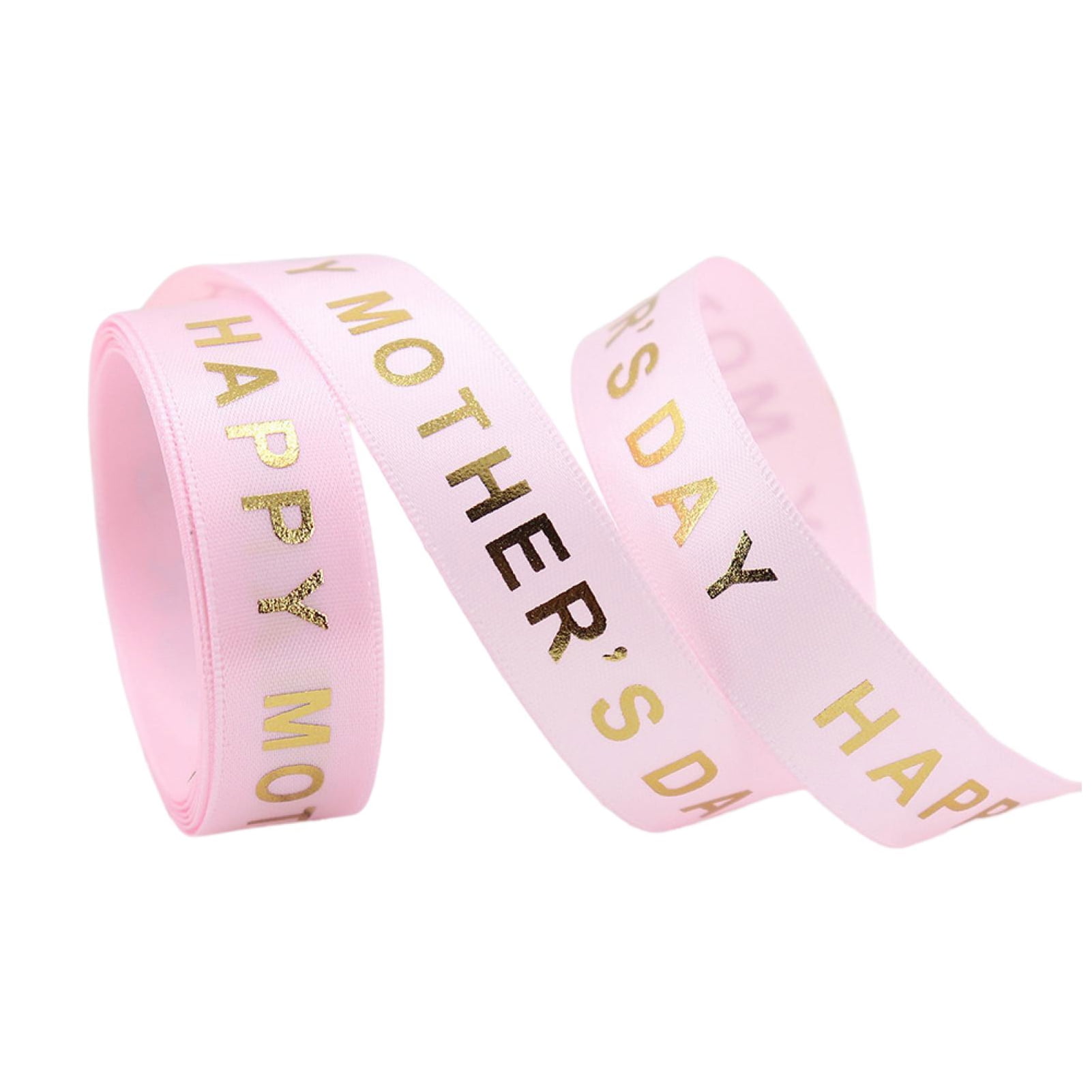 uawhw Packing Ribbon,1 Roll Packing Ribbon Gilding Letter Design DIY 10 ...