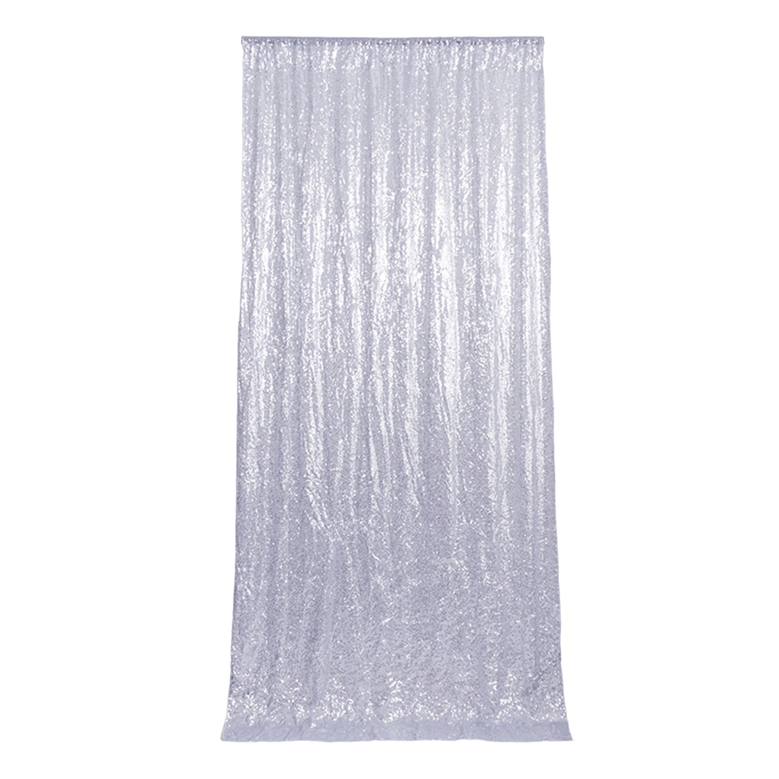 uawhw Sequin Curtain,Sequin Curtain Solid Color Shiny Long Glitter ...