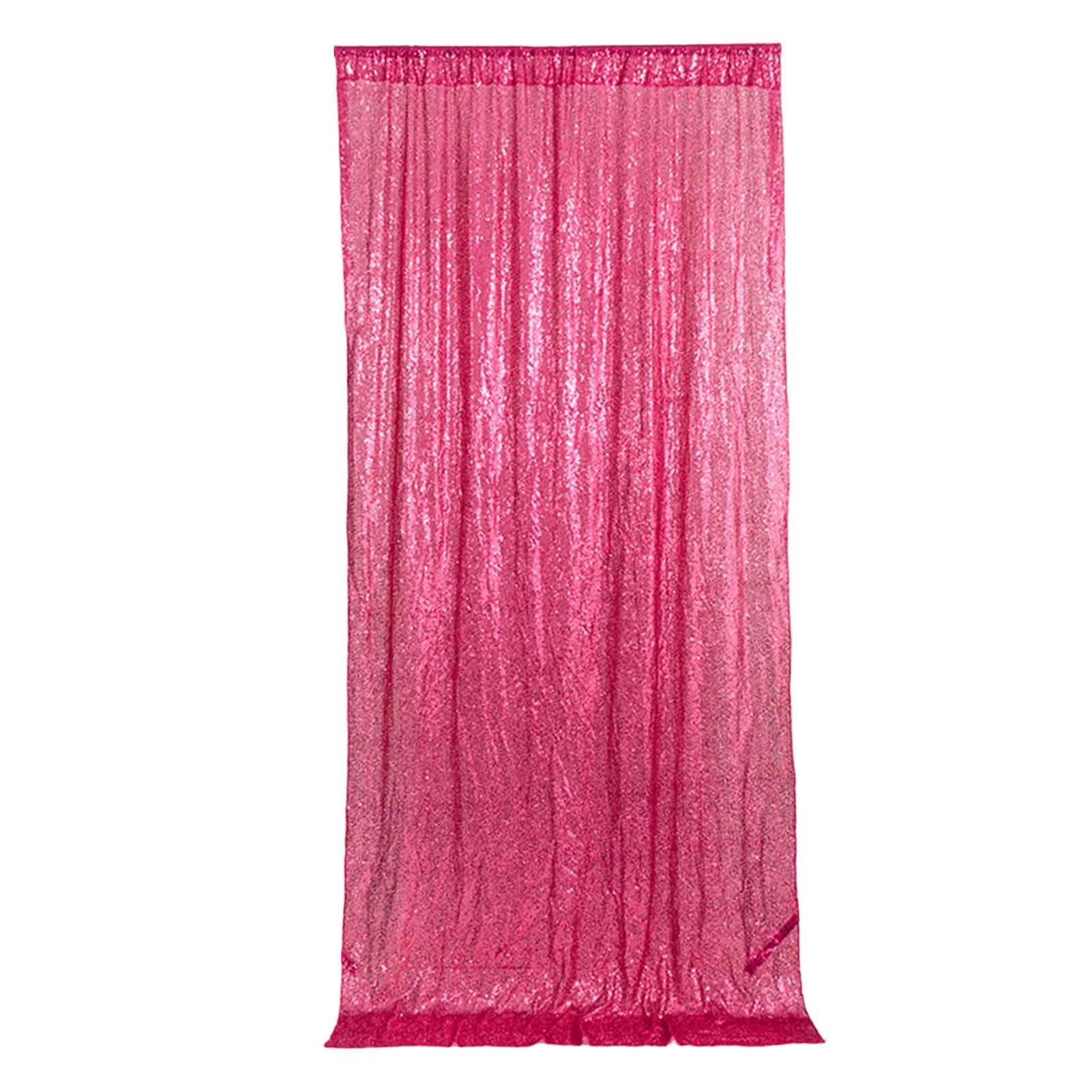 uawhw Sequin Curtain,Sequin Curtain Solid Color Shiny Long Glitter ...