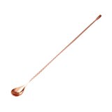 uawhw Spoon,Stainless Steel Spiral Long Handle Mixing Stir Cocktail ...