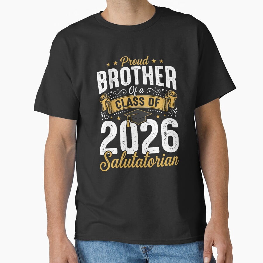 ud Brother Of A Class Of Salutatorian Graduation Family Shirt, Family ...