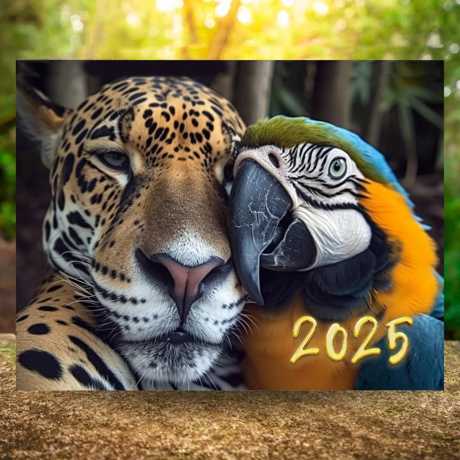 ufehgfjh 2025 AnimalFriends Calendar December Calendar AnimalPicture ...
